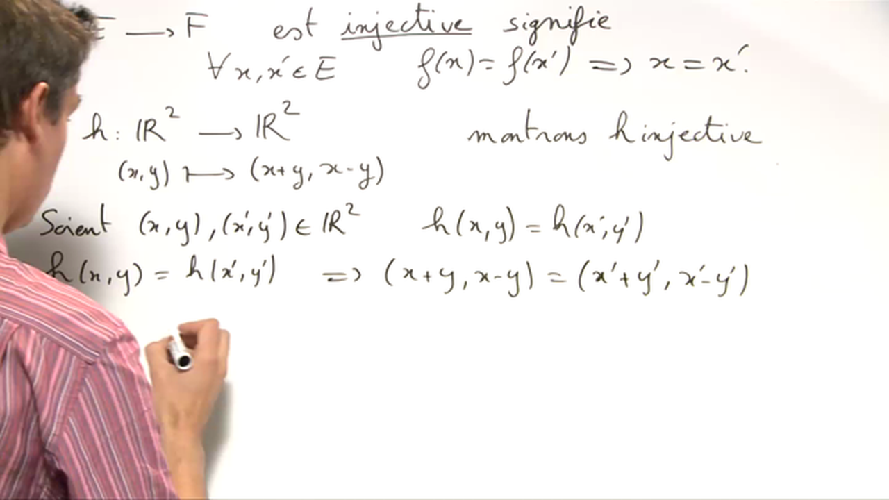 Lille.Pod - Exo7 - Exercice 4 (Injection, Surjection, Bijection…