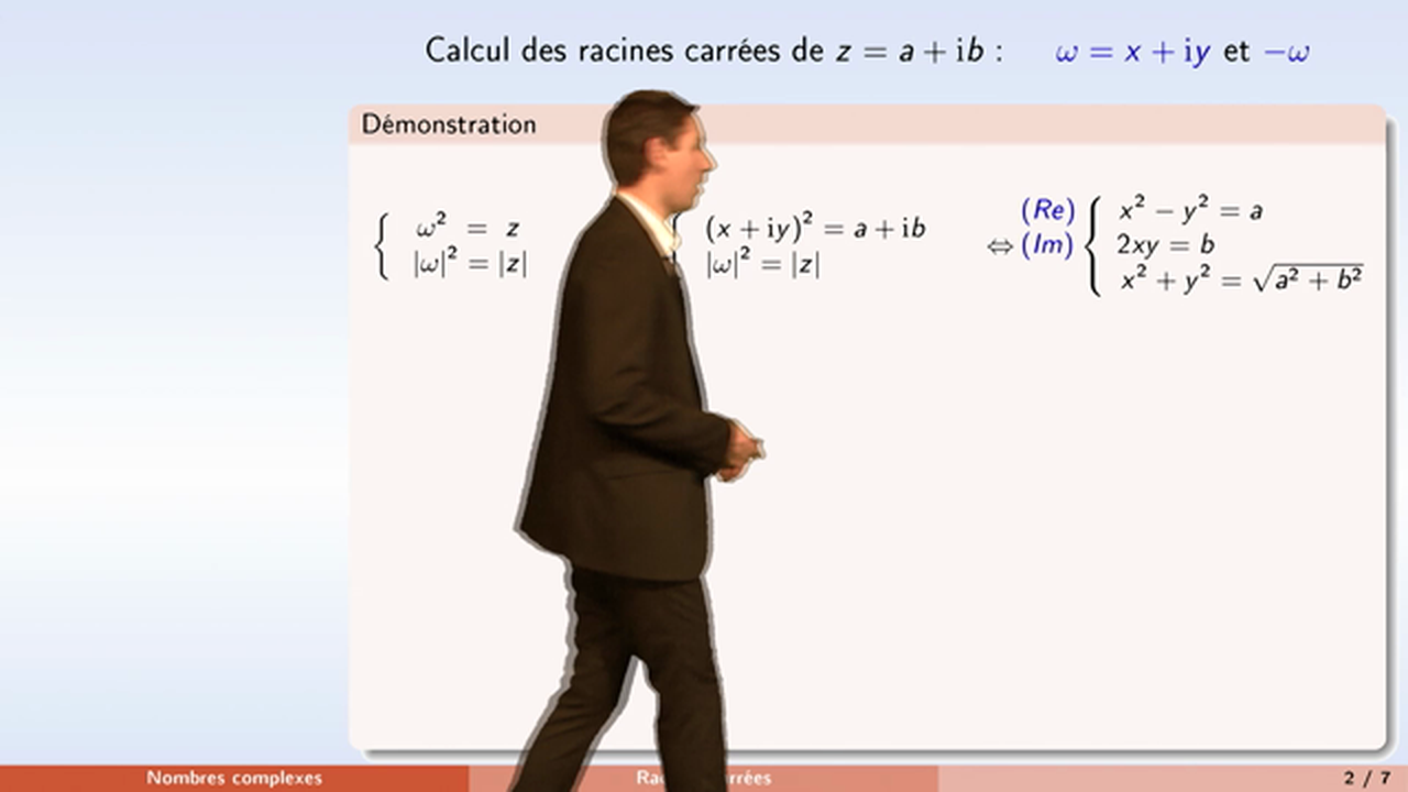 Lille.Pod - Exo7 - Nombres complexes - Chapitre "Nombres Complexes ...