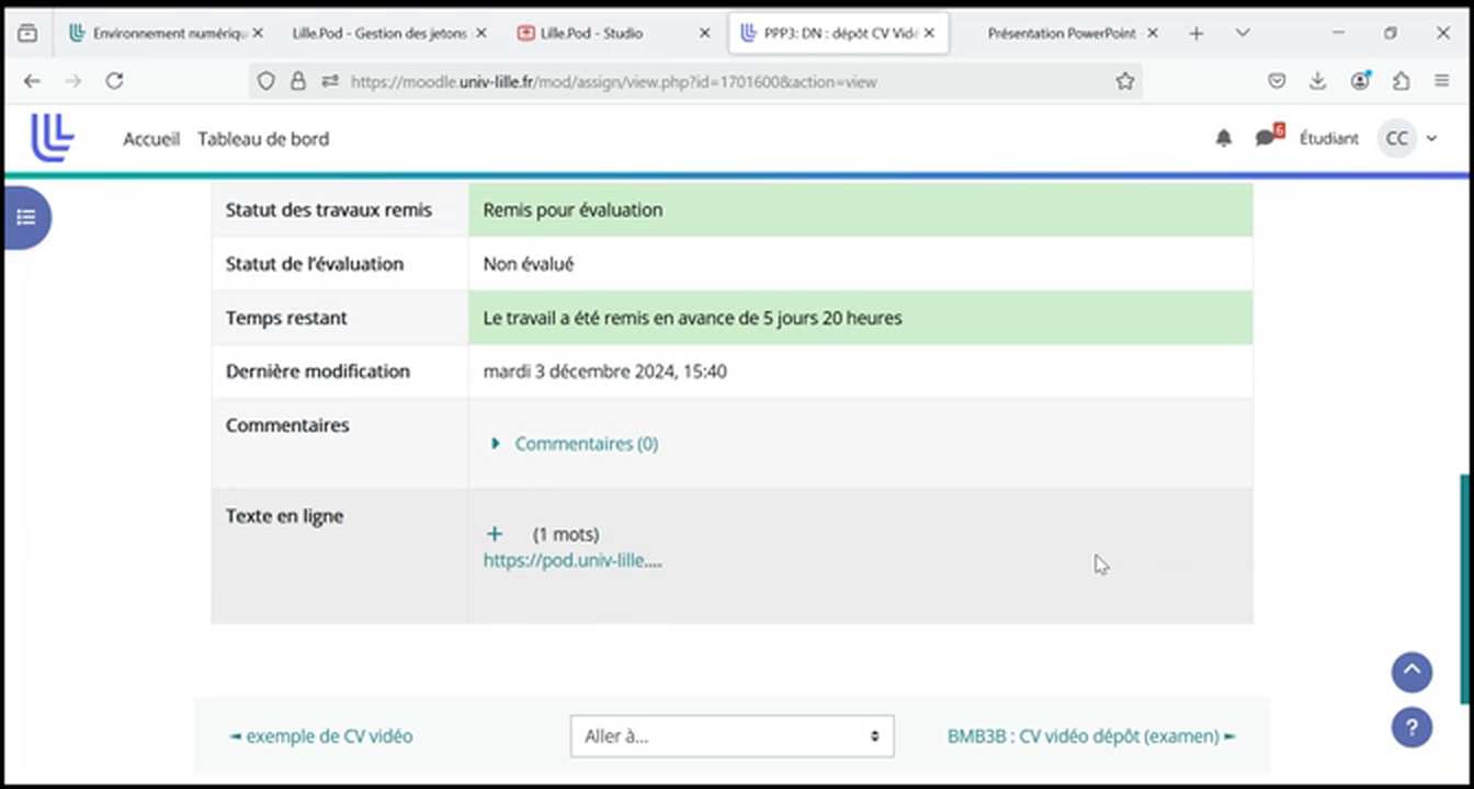 Lille.Pod - Tuto Dépôt Pod Cv Vidéo