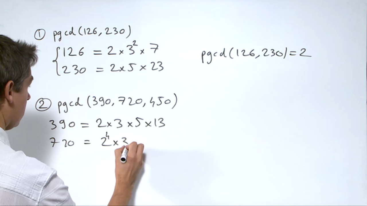 Lille.Pod - Exo7 - Exercice 7 (Arithmétique Dans Z) [00290]