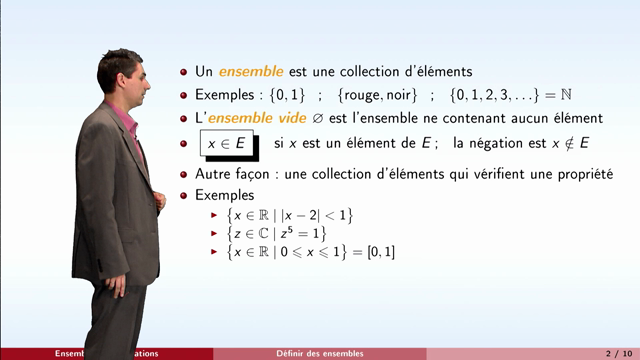 Lille.Pod - Exo7 - Ensembles Et Applications - Partie 1 : Ensem…