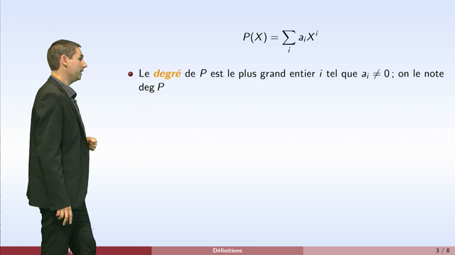 Lille.Pod - Exo7 - Polynômes - Polynômes - Partie 1 : Définitions