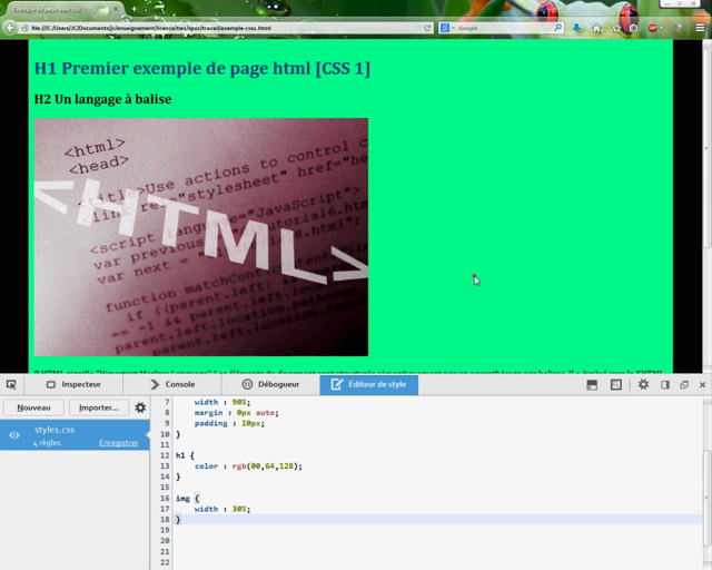Lille.Pod - Chaptitre 4 : Exemple De Création De Feuille…