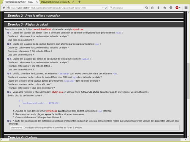 Lille.Pod - Css Exercice 3