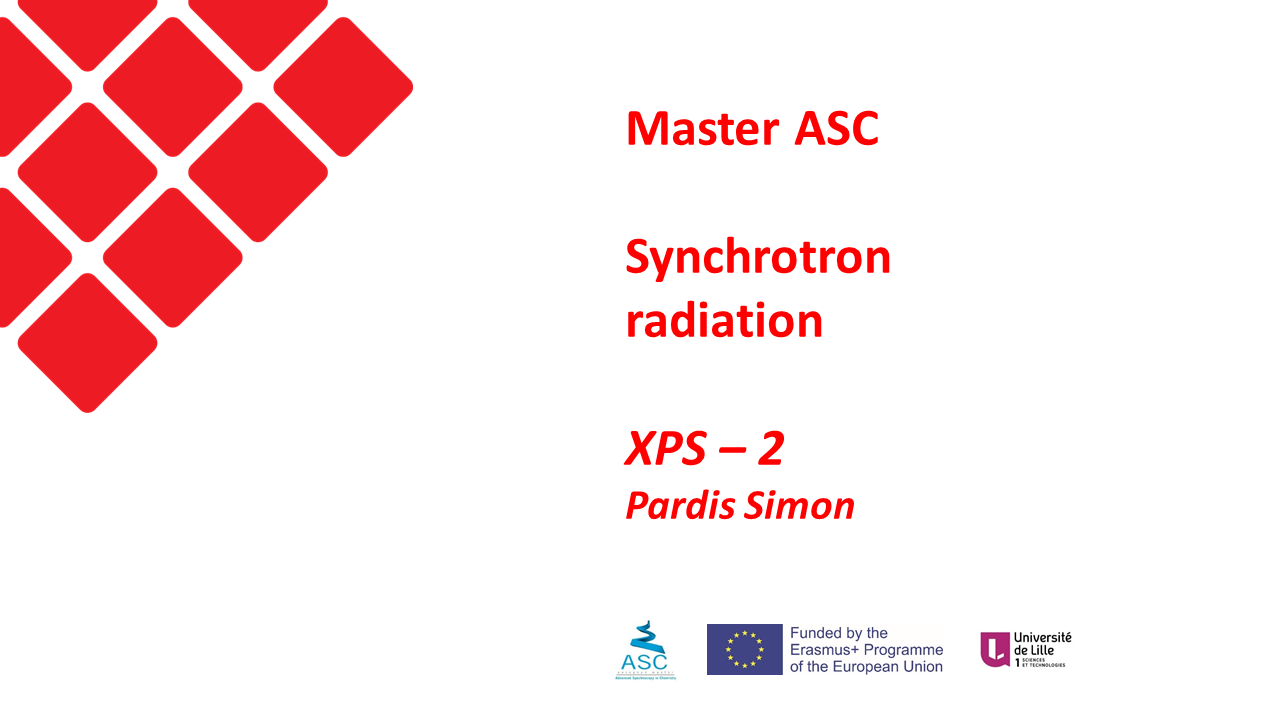 Lille.Pod - Synchrotron radiation - Xps Part2